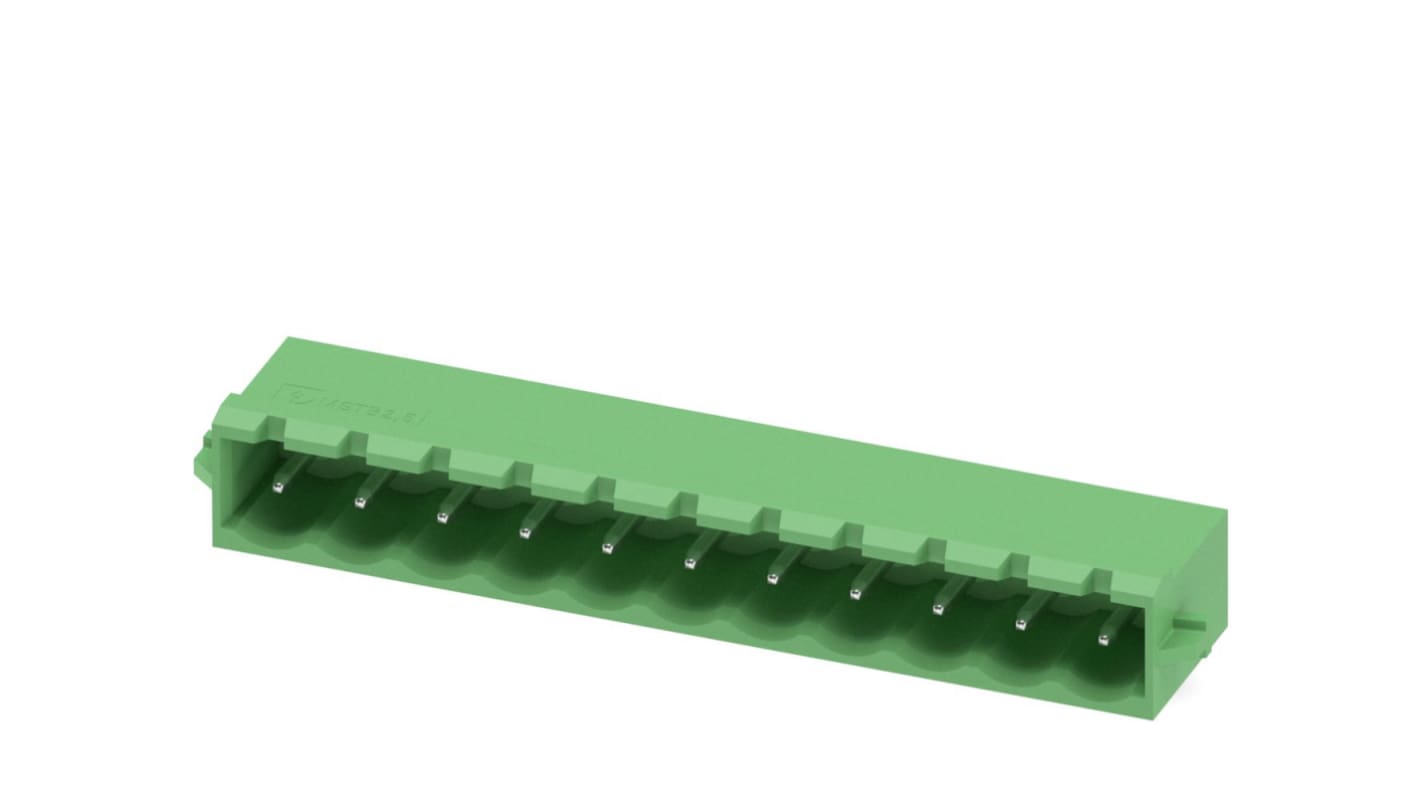 1926109 | Phoenix Contact 5.08mm Pitch 11 Way Pluggable Terminal Block ...