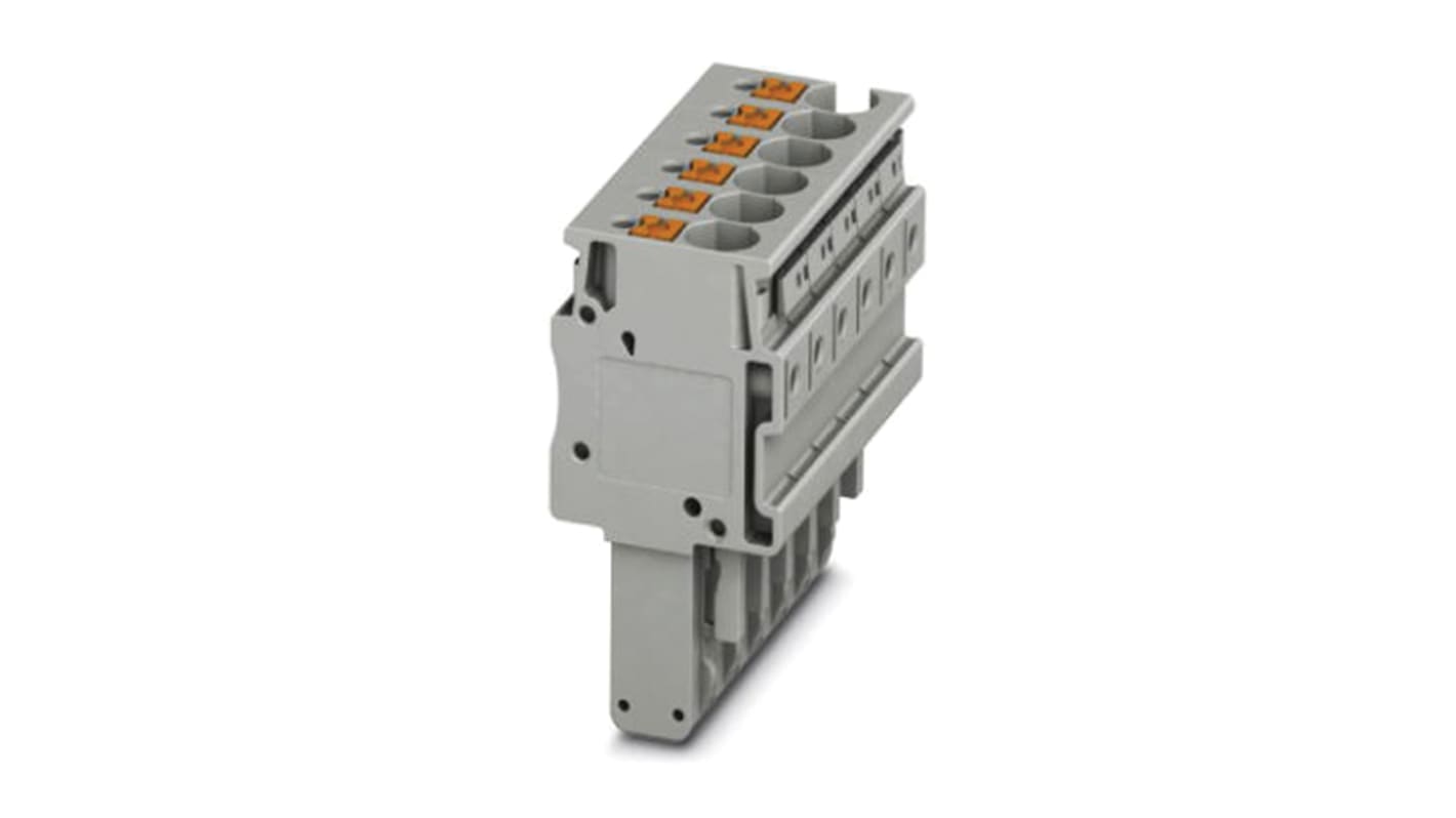 3212041 | Phoenix Contact Pluggable Terminal Block, Plug, Push In ...