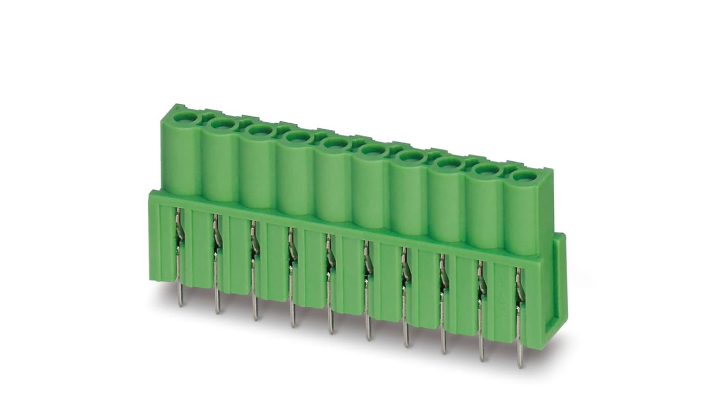 1943580 | Phoenix Contact 5.08mm Pitch 7 Way Pluggable Terminal Block ...