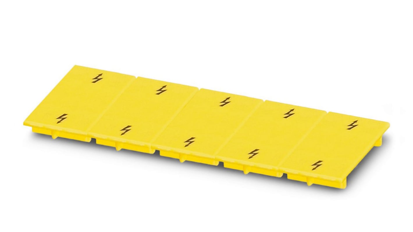 3047387 | Phoenix Contact, WS UT 35 Warning Label | RS