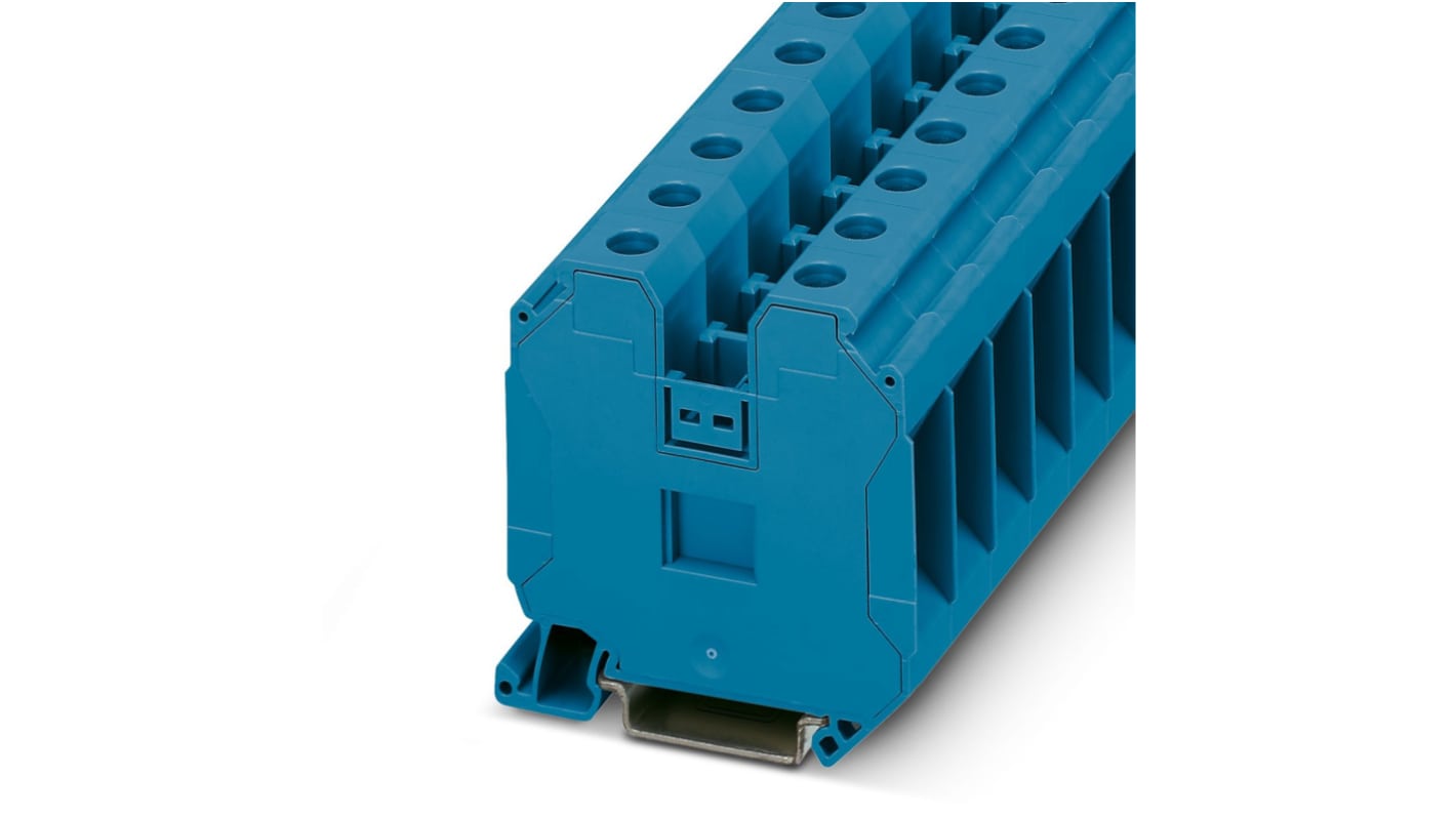 3047730 | Phoenix Contact UT 35 IB BU Series Blue Feed Through Terminal ...