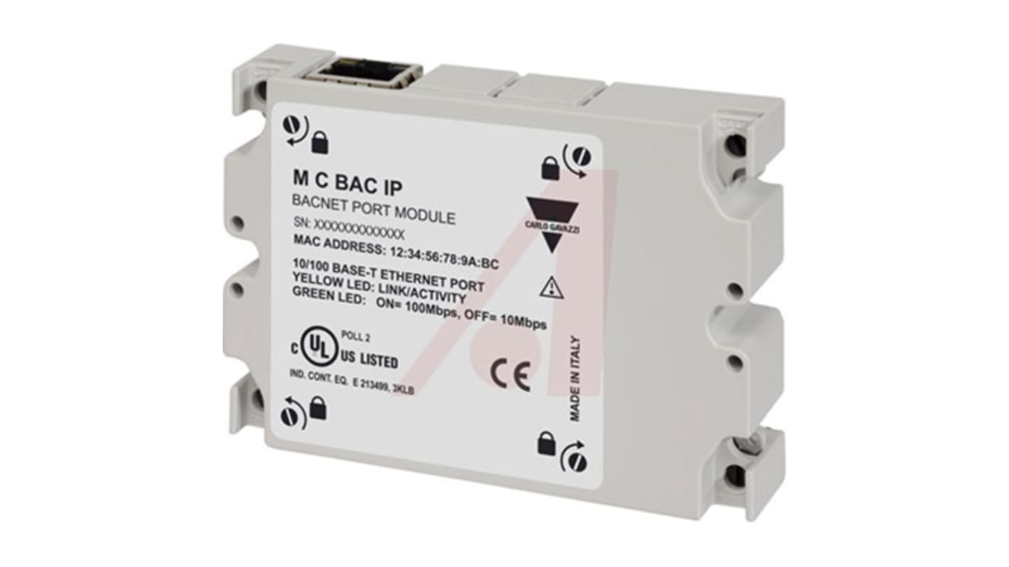 MCETH | Carlo Gavazzi Communication Module for Use with WM3096 Type ...