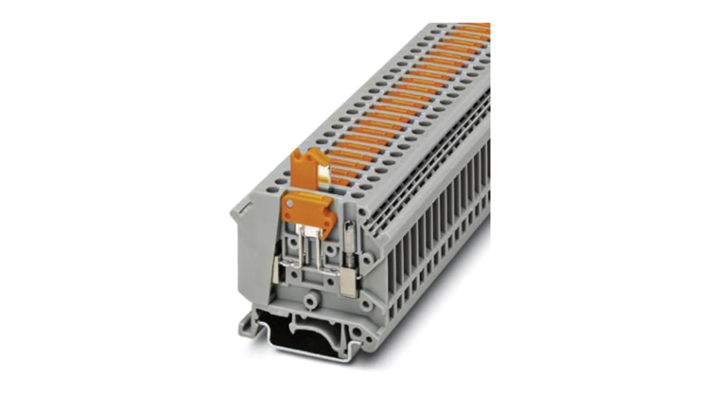 3029538 | Phoenix Contact UK5-MTK-P/P OG Series Orange Knife Disconnect ...