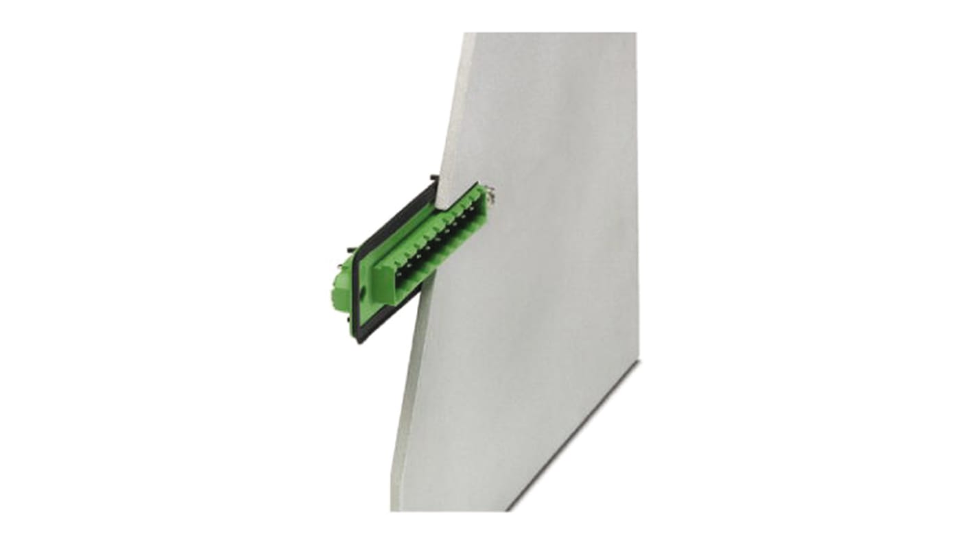 1898907 | Phoenix Contact 5.08mm Pitch 9 Way Right Angle Pluggable ...