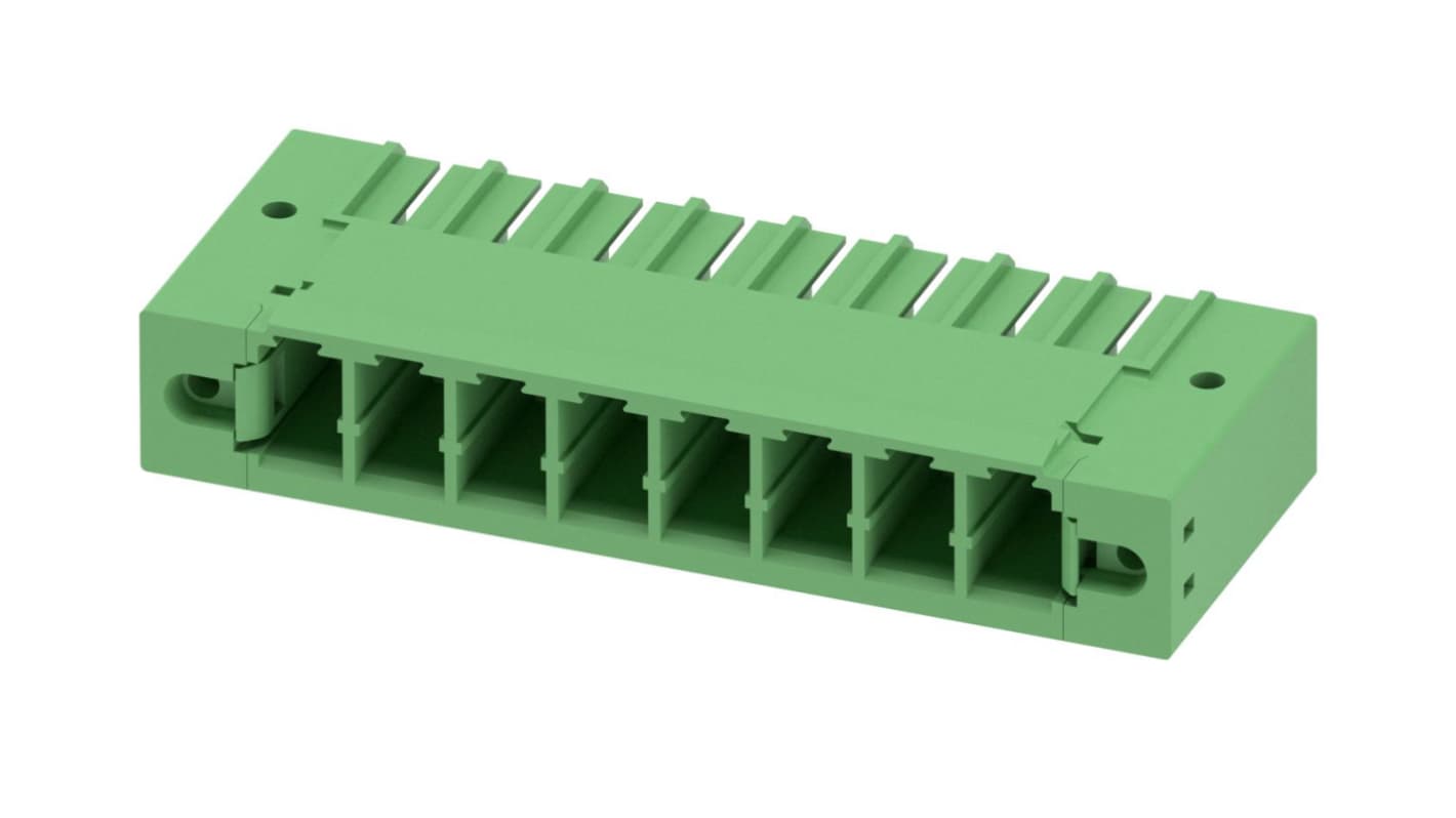 1720851 | Phoenix Contact 7.62mm Pitch 8 Way Pluggable Terminal Block ...