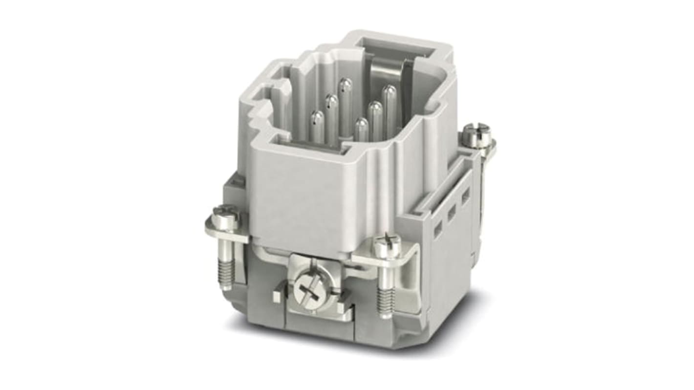 1407728 | Phoenix Contact Heavy Duty Power Connector Insert, 16A ...