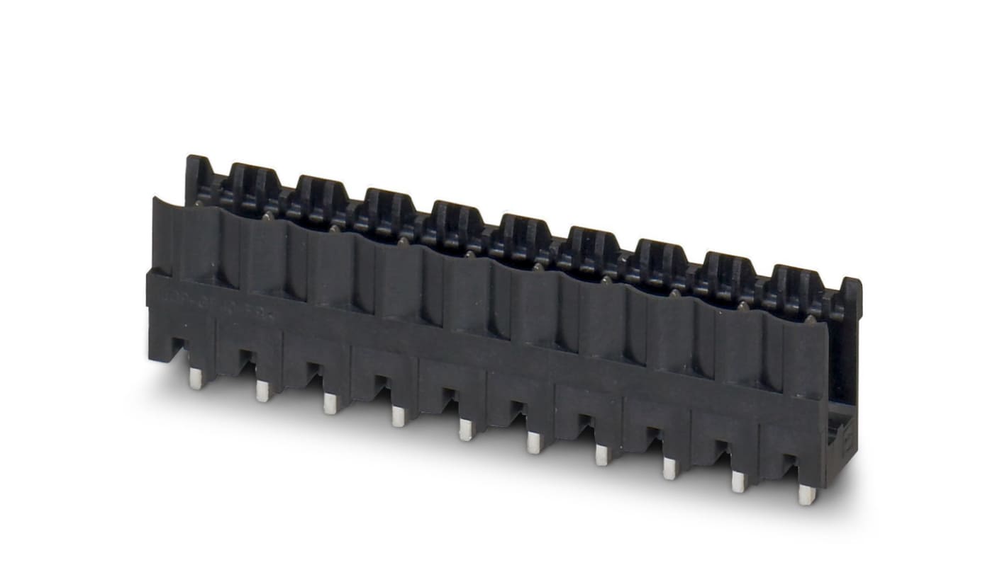 1955400 | Phoenix Contact 5.08mm Pitch 4 Way Pluggable Terminal Block ...