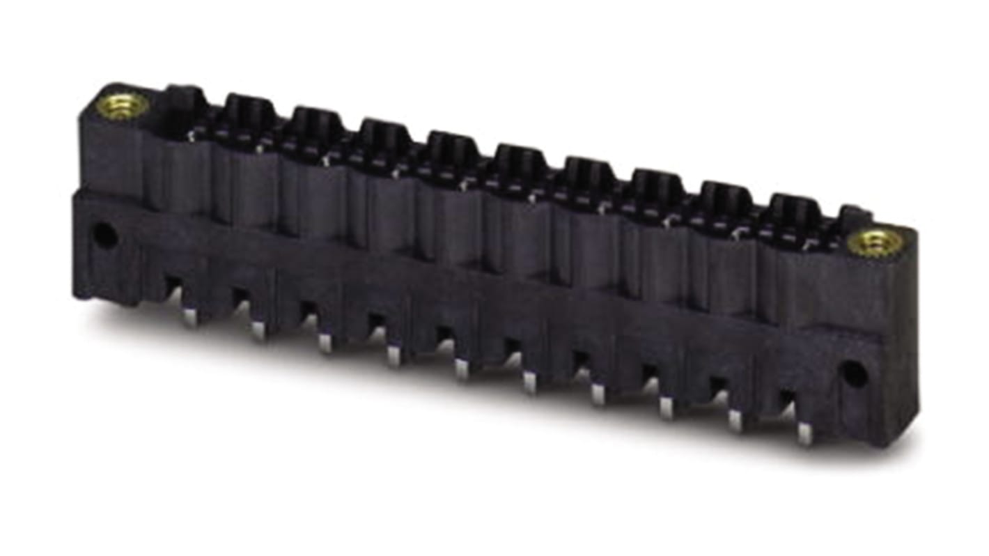 1955701 | Phoenix Contact 5.08mm Pitch 9 Way Pluggable Terminal Block ...