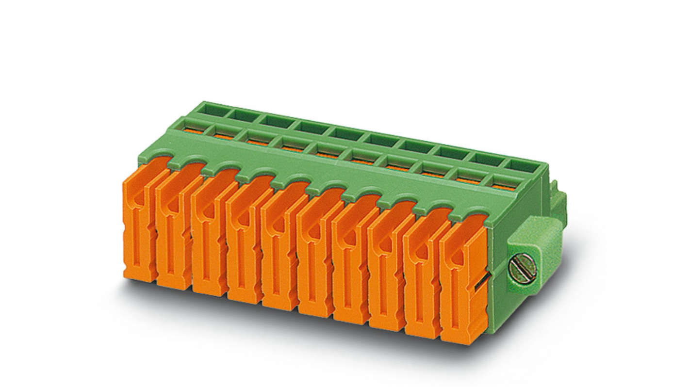 1897568 Phoenix Contact 3 81mm Pitch 4 Way Pluggable Terminal Block