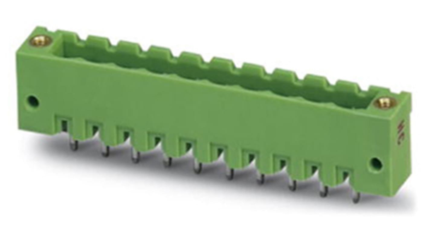 1924415 | Phoenix Contact 5.0mm Pitch 2 Way Pluggable Terminal Block ...