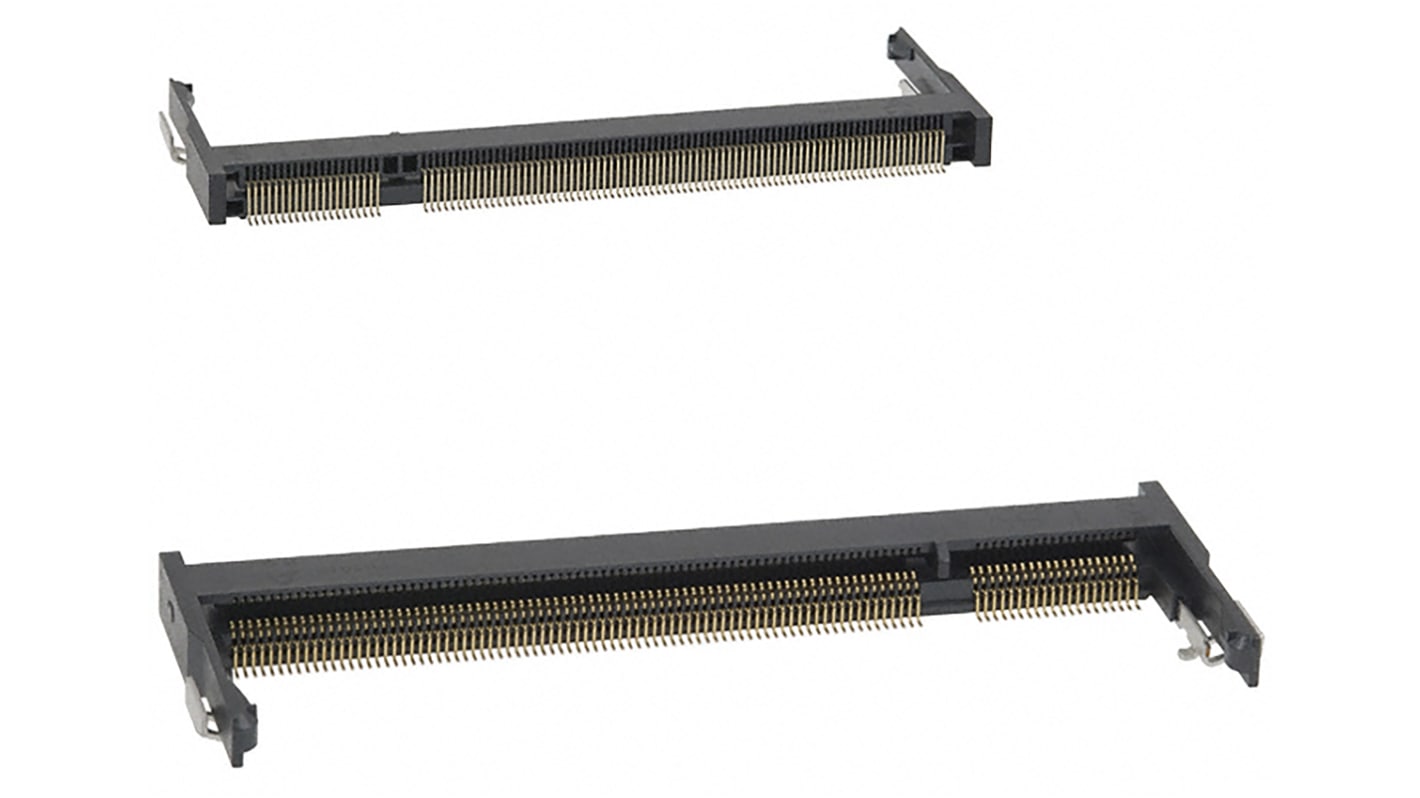 10033853-052FSLF | Amphenol ICC 0.6mm Pitch 200 Way, Right Angle SMT ...