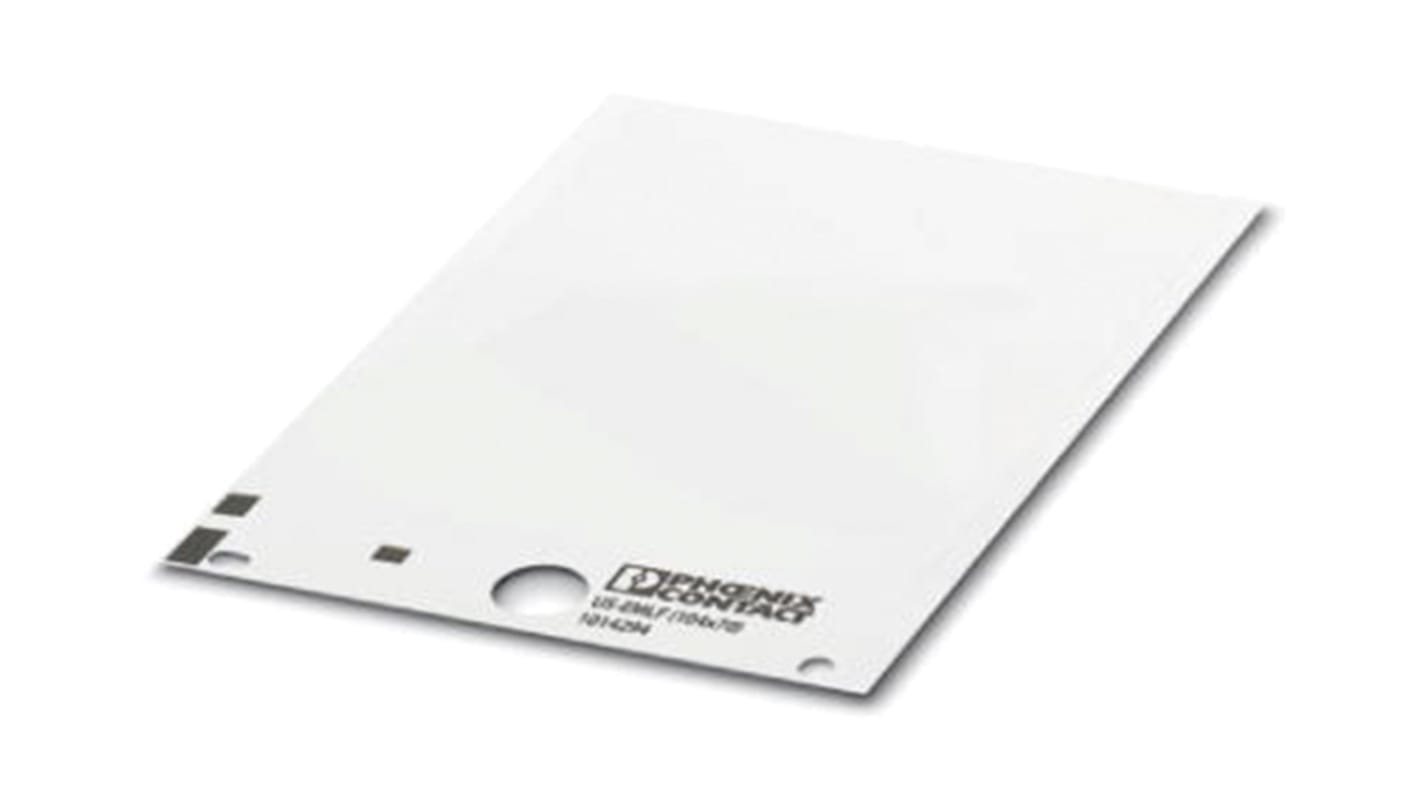 1014295 | Phoenix Contact Panel Marker, 104mm Length | RS