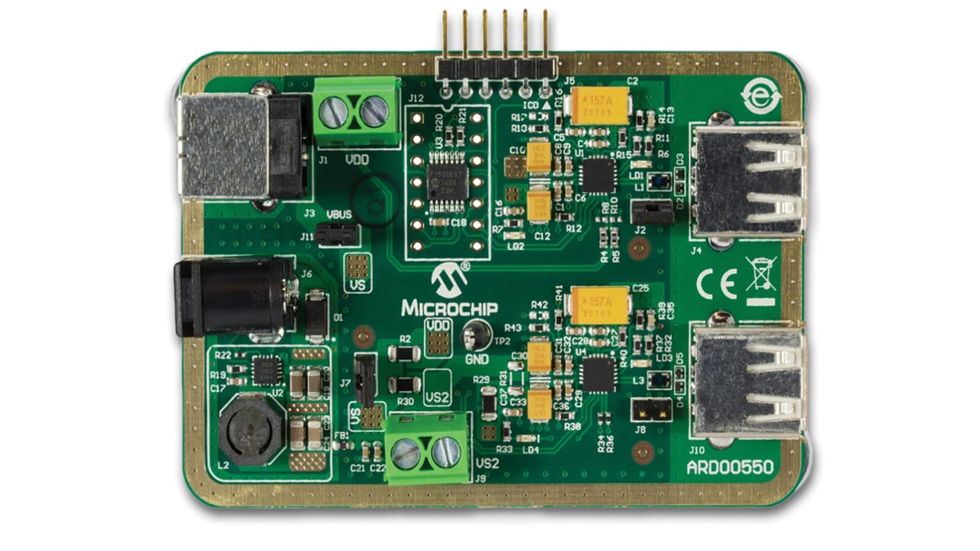 Microchip MCU, Power Controller Reference Design ARD00550 | RS