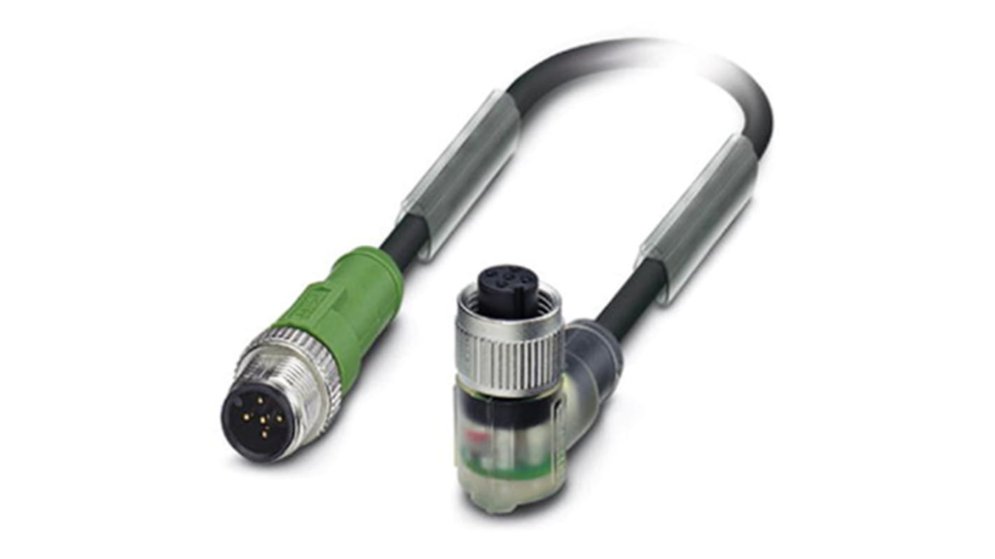 1694651 | Phoenix Contact, センサアクチュエータケーブル, コア数：5 | RS