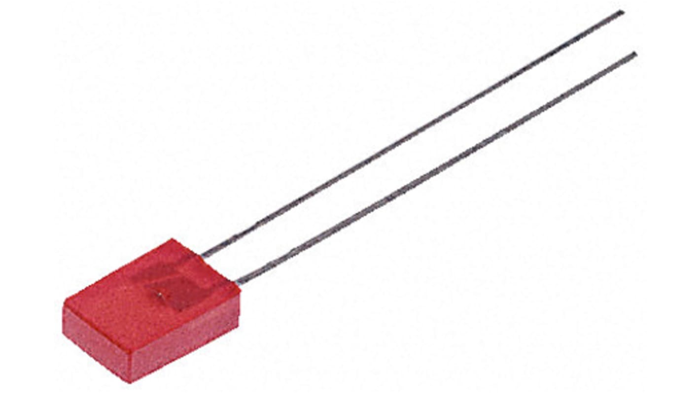 Kingbright2.5 V Red LED Rectangular Through Hole, L-2774ID | RS