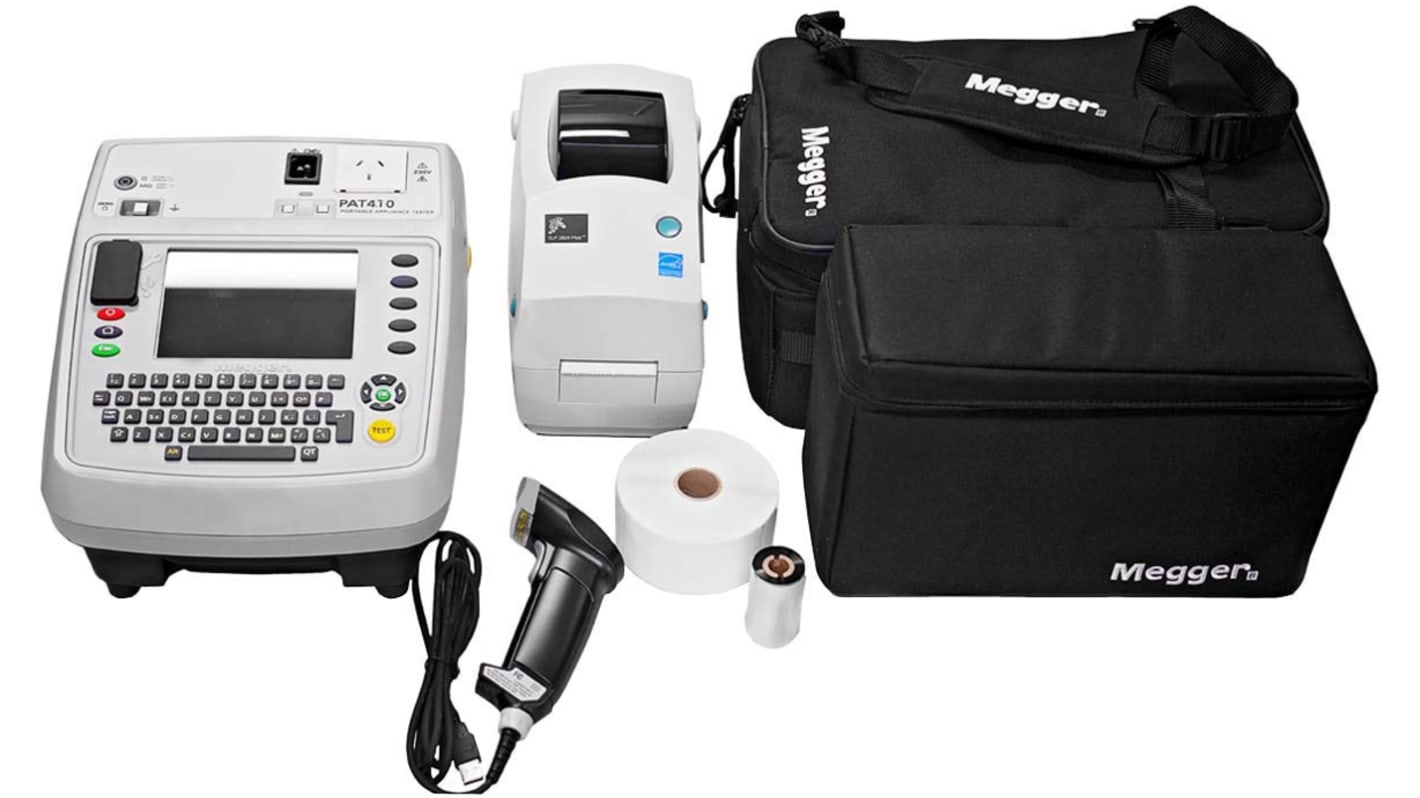PAT420-KIT | Megger PAT420-Kit AU PAT Testing Kit, Class I Test Type | RS