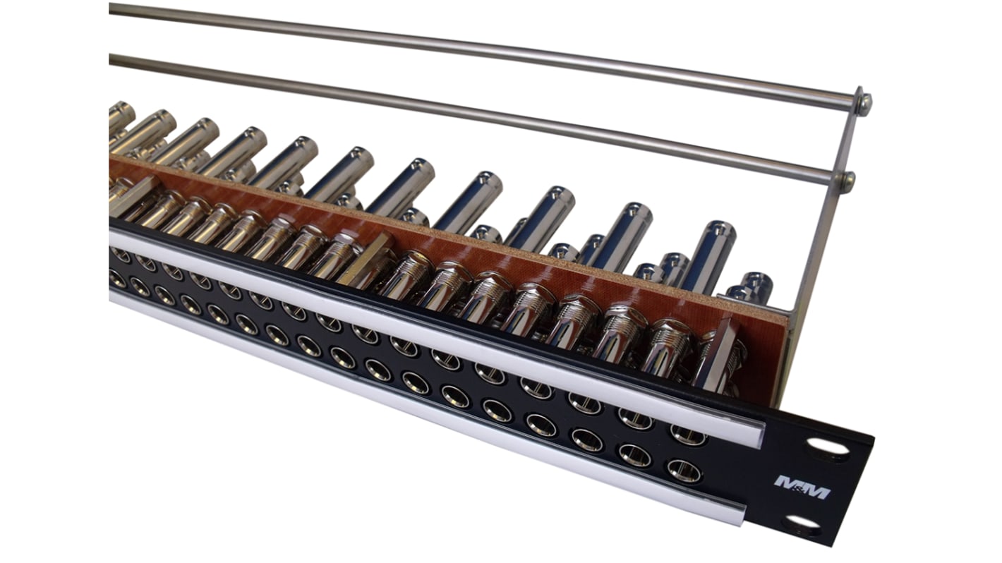 DVMM132B | Patch Bay 2x 32 Port Video Patch Panel, 1U Rack Height | RS