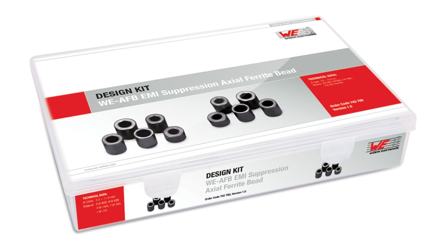 742700 | Wurth Elektronik 18 Piece EMI Filter Kit | RS