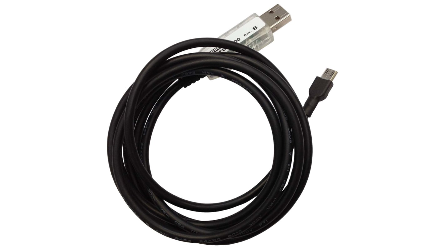 USBTTL conv.USB-TTL 3V+cavo 1M8+microUSB | Gefran USB Cable, 1.8m | RS