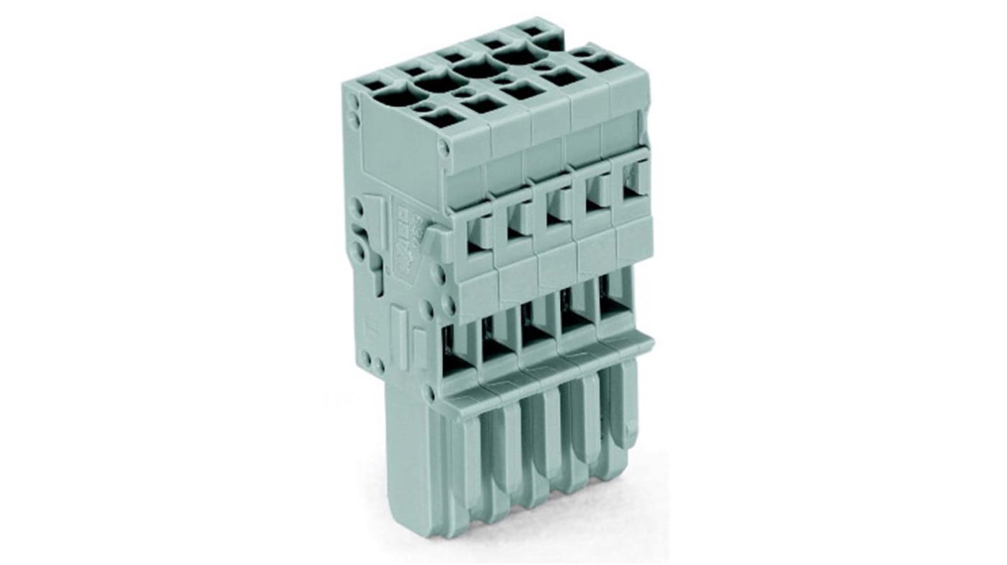 769-104 | Wago 769 Series Female Plug for Use with WAGO X-COM® System Carrier Terminal Block | RS