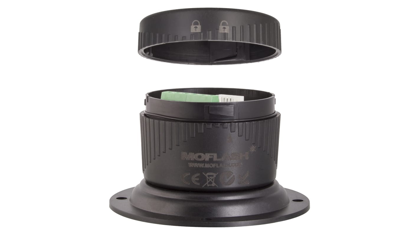 LED-TLM-BC | Moflash Mounting Base for Use with LED-TLM Series, IP65 | RS