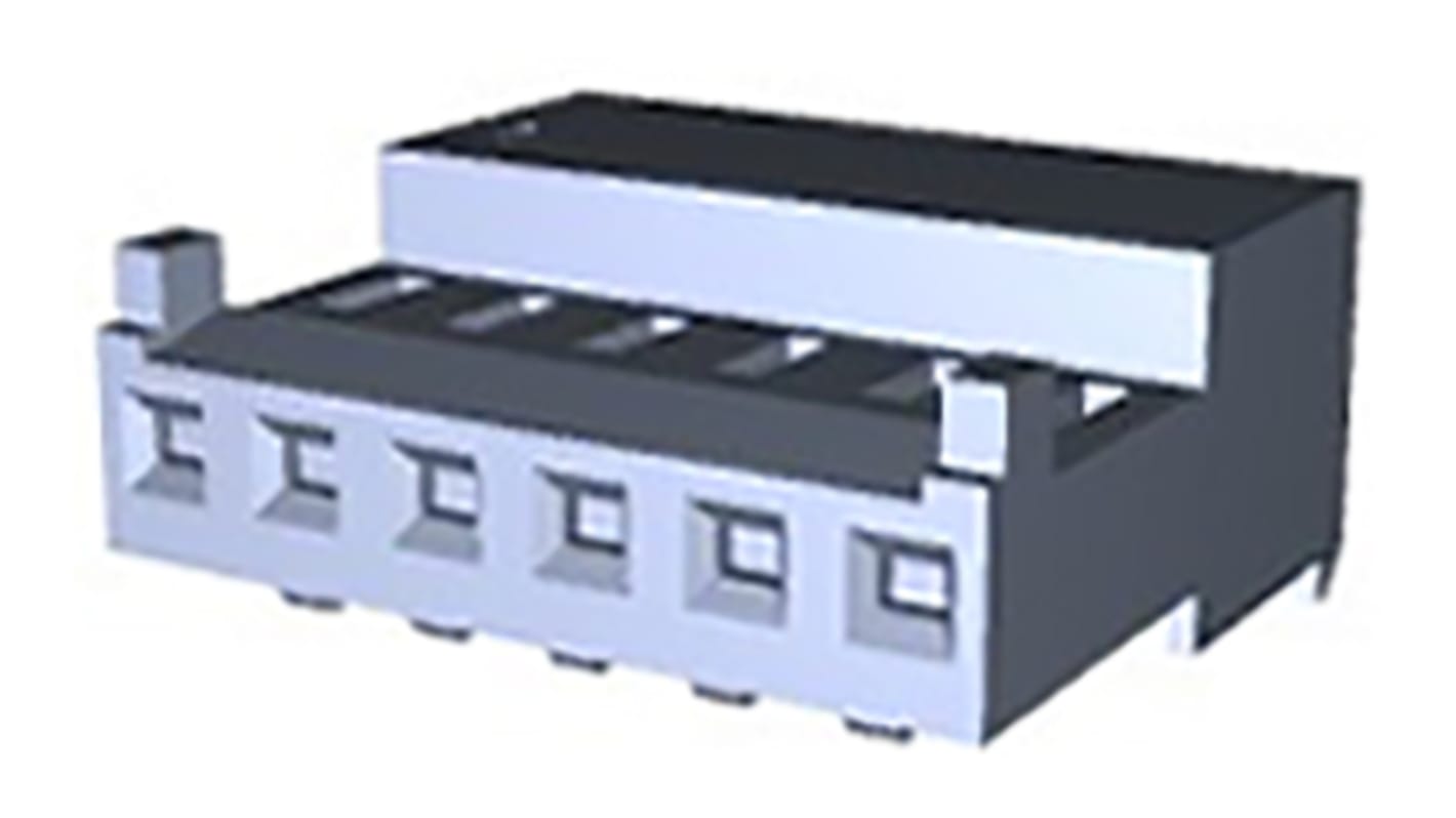 3-643813-6 | TE Connectivity, MTA-100 Female Connector Housing, 2.54mm ...