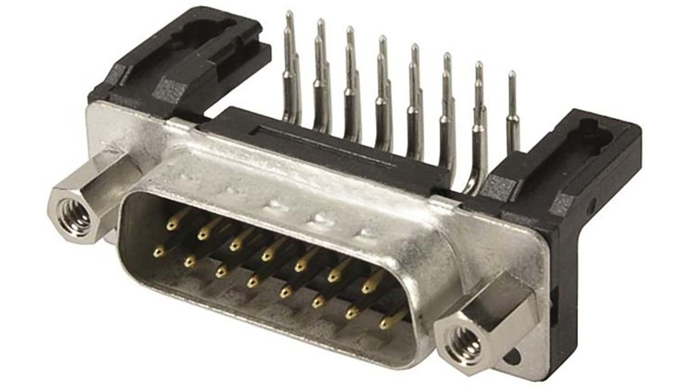 09664227803 | Harting D-Sub Standard 37 Way Right Angle Through Hole D ...