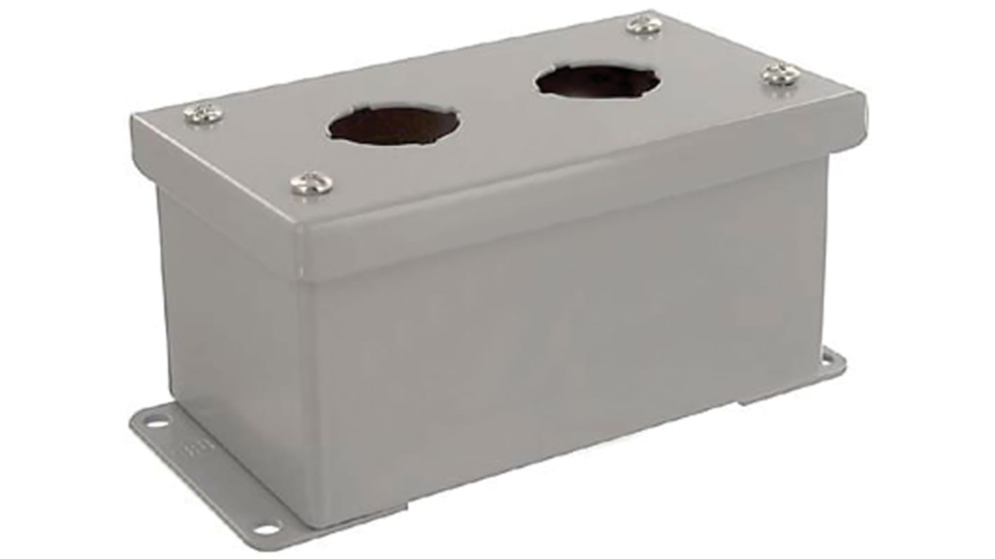1435MS16B | Hammond Natural Stainless Steel 1435 Push Button Enclosure ...