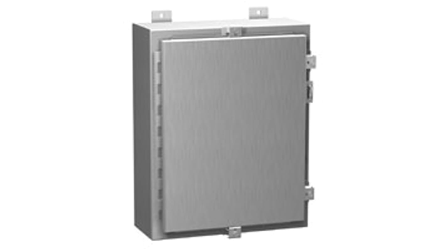 1418N4ALC10 | Hammond 1418 N4 AL Series Aluminium Wall Box, IP66, 508 mm x 406 mm x 254mm | RS