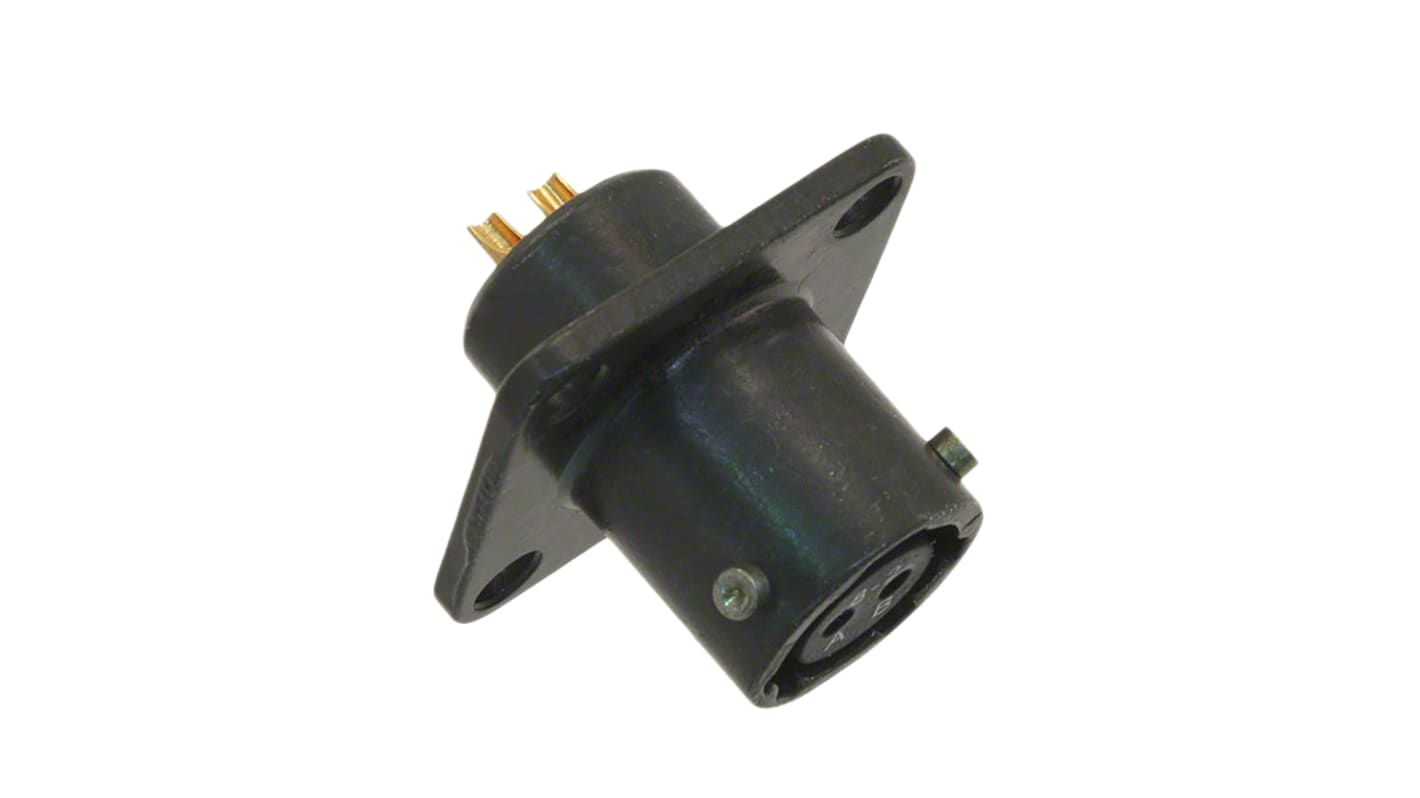 PT02A-8-2S | Amphenol Socapex, PT 2 Way Panel Mount MIL Spec Circular ...