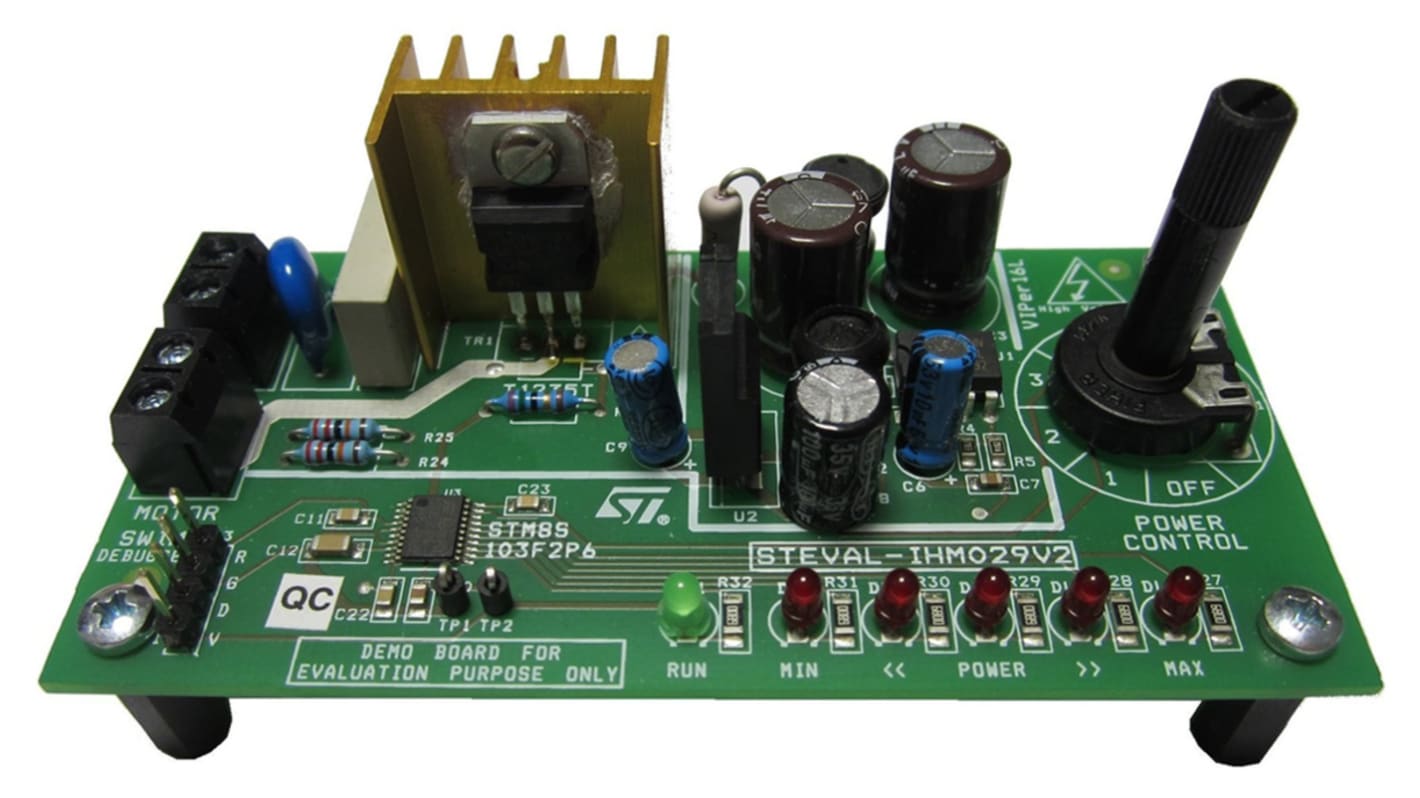 STEVAL-IHM029V2 | STMicroelectronics Motor Controller for STM8S103F2 ...