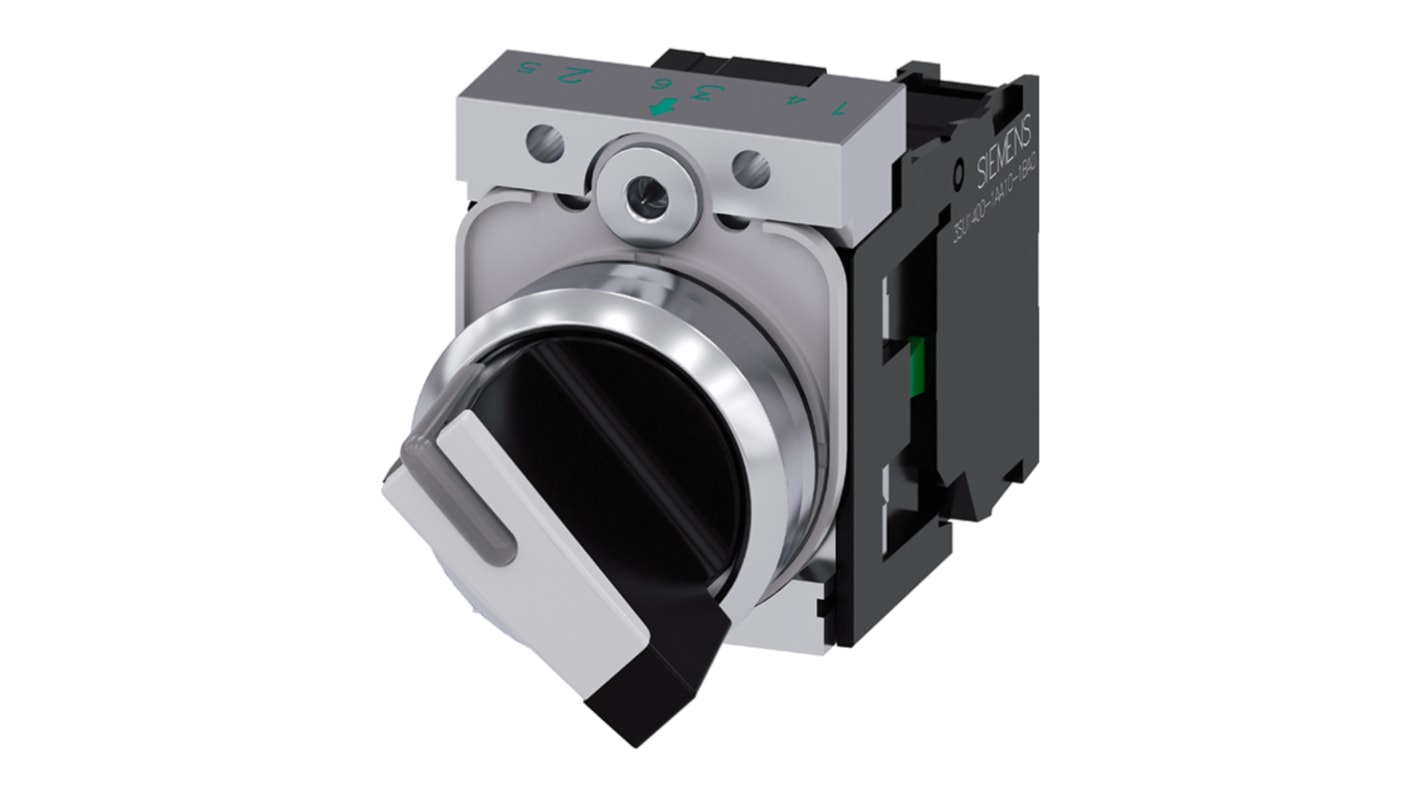 3SU1150-2BF60-1BA0 | Siemens 2 Position Selector Switch - (SPST) | RS