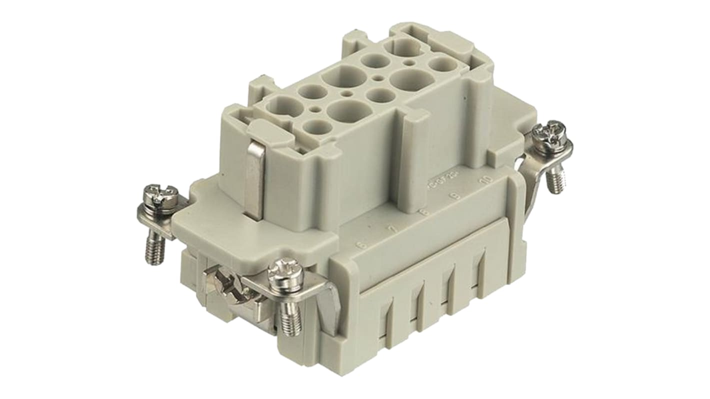 09332102702 | HARTING Heavy Duty Power Connector Insert, 16A, Female ...
