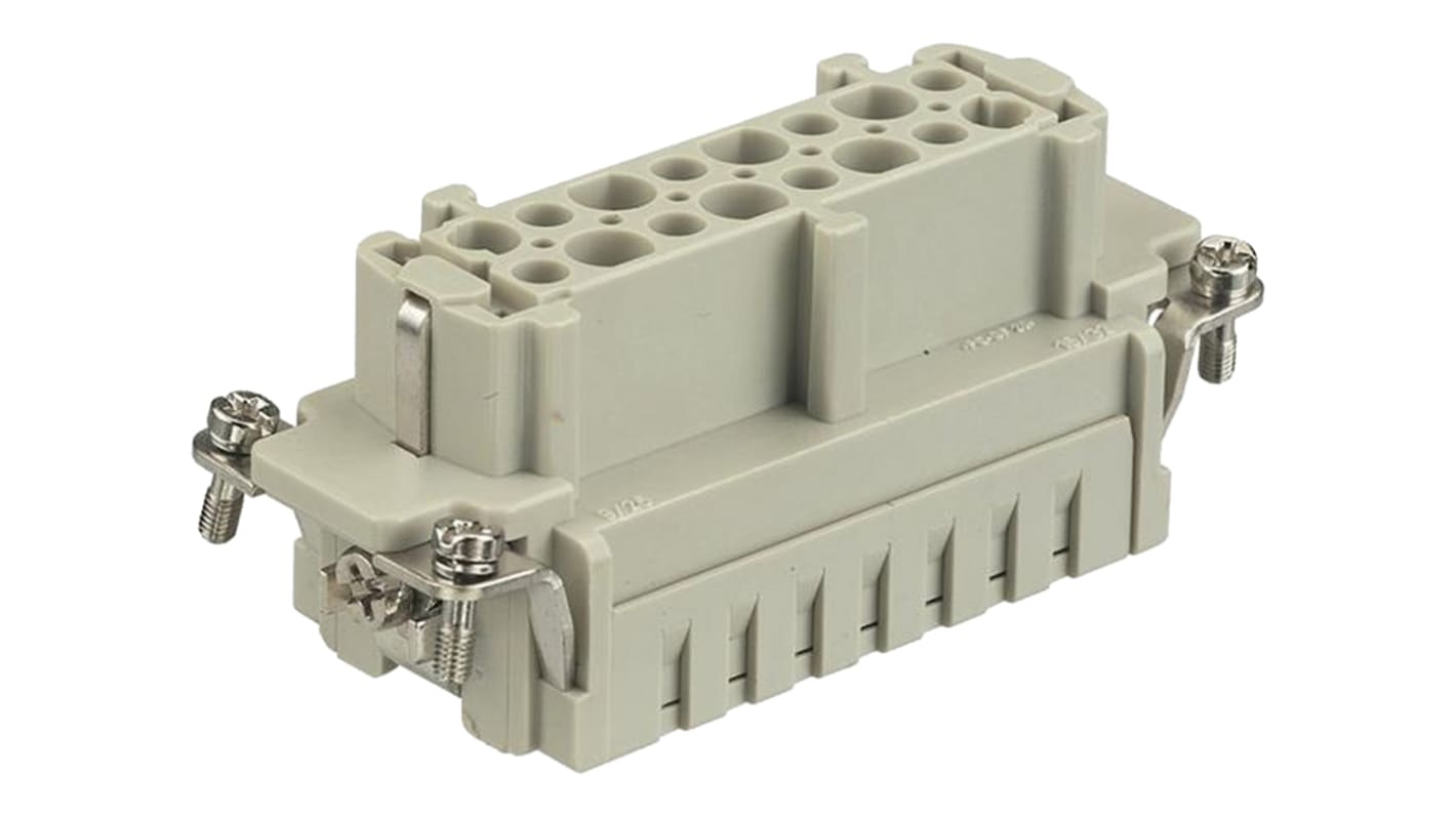 09332162702 | HARTING Heavy Duty Power Connector Insert, 16A, Female ...