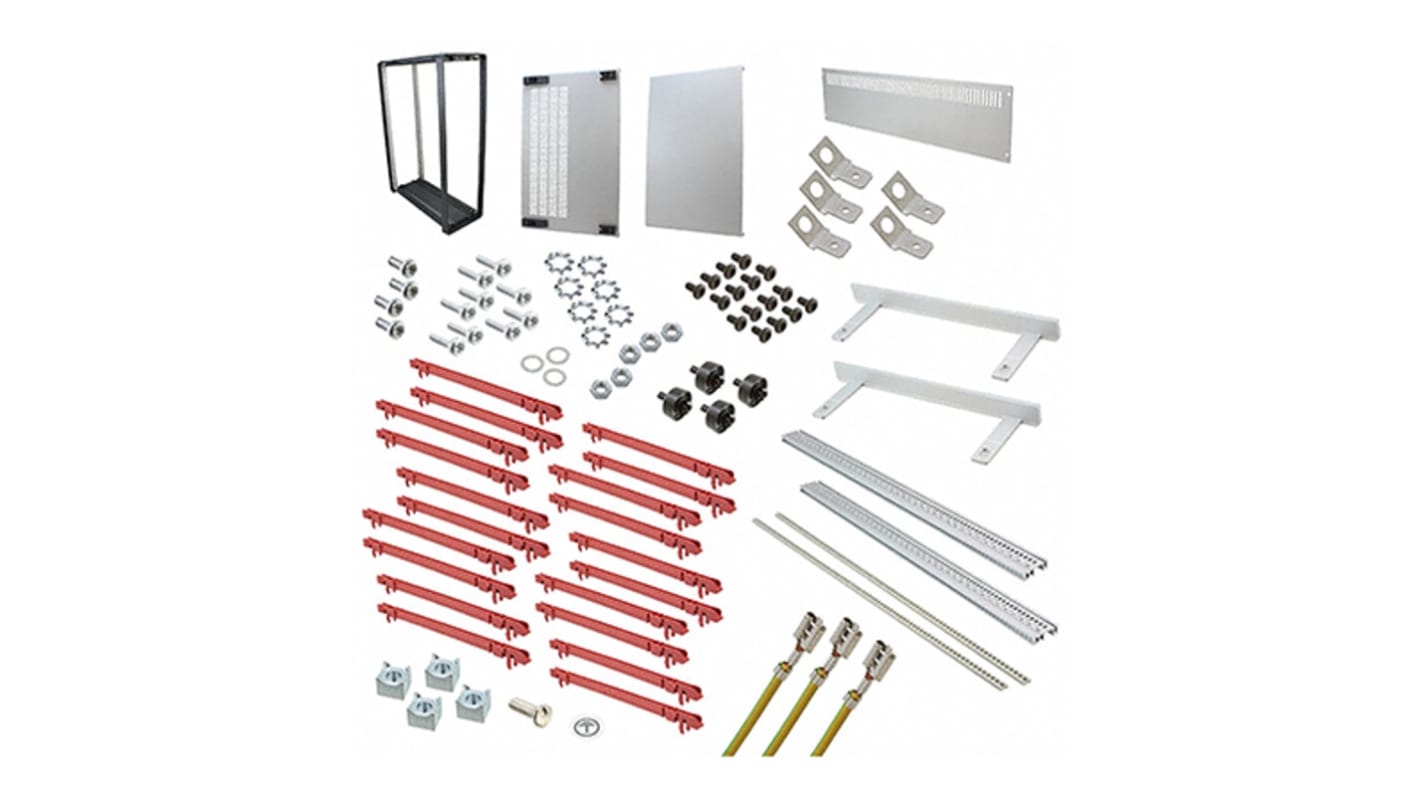 14575175 | nVent SCHROFF Black Steel Server Rack , with 4-Post Frame | RS