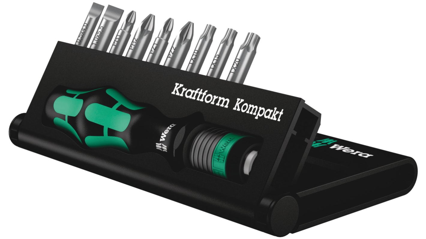 05056653001 | Wera Hexagon; Phillips; Pozidriv; Slotted; Torx Interchangeable Screwdriver Set ...