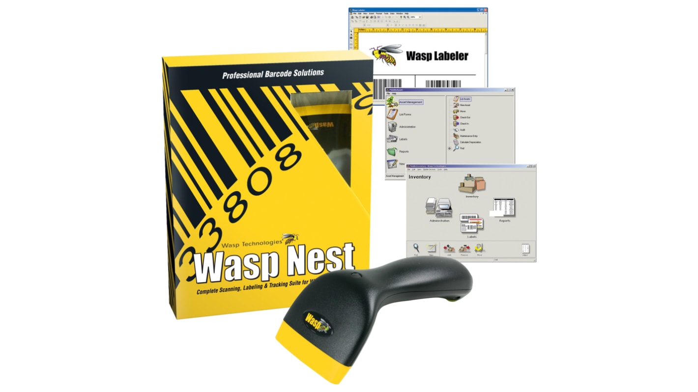 633808931346 | WASP CCD Barcode Scanner | RS