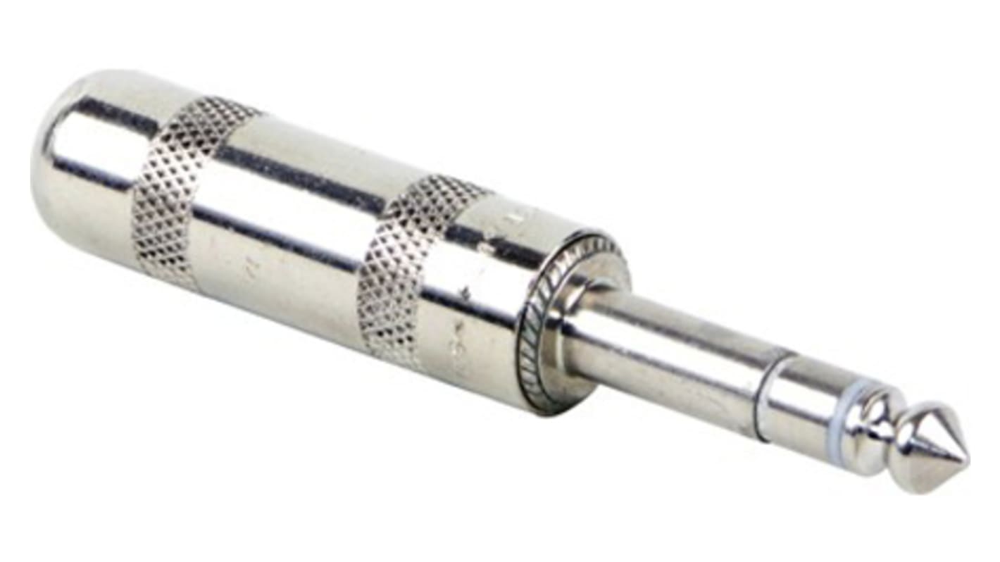 297 | Switchcraft Jack Connector 6.35 mm Cable Mount Stereo Plug, 3Pole ...