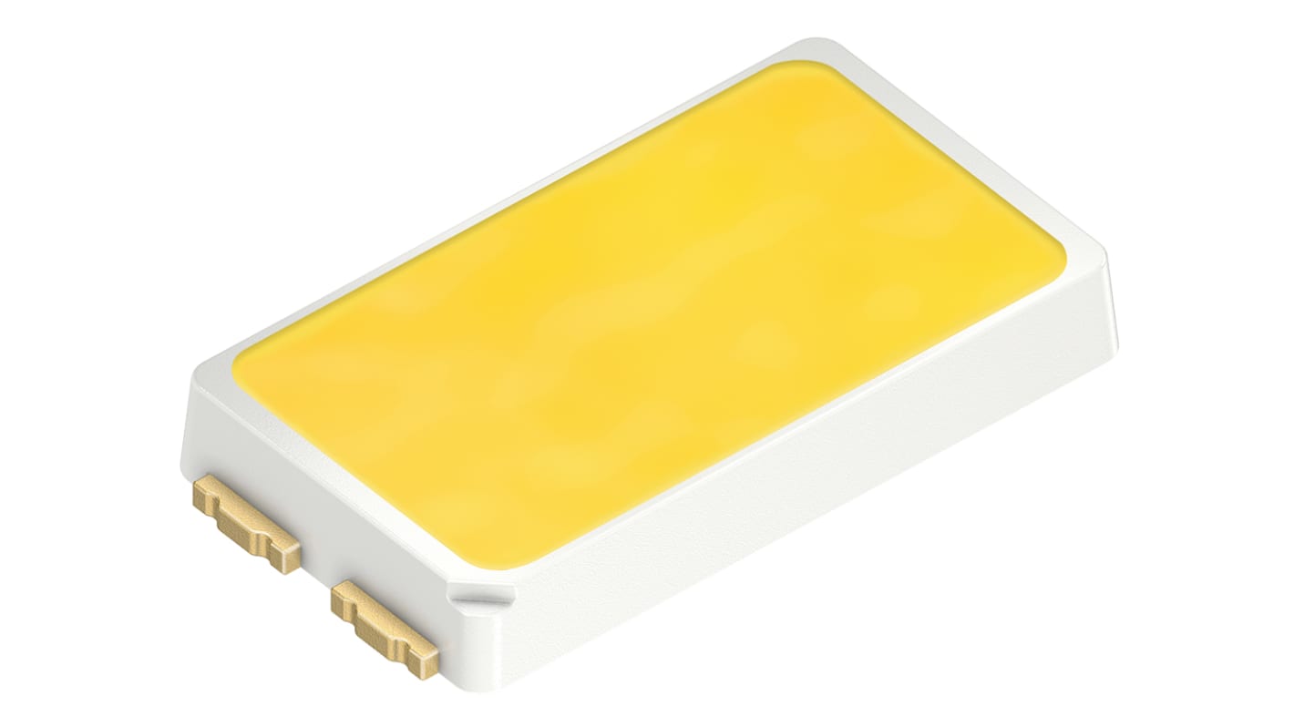 Osram Opto3 V White LED PLCC 4 SMD, DURIS E5 GW JDSRS1.CC-FRFT-5L7N-L1N2 | RS