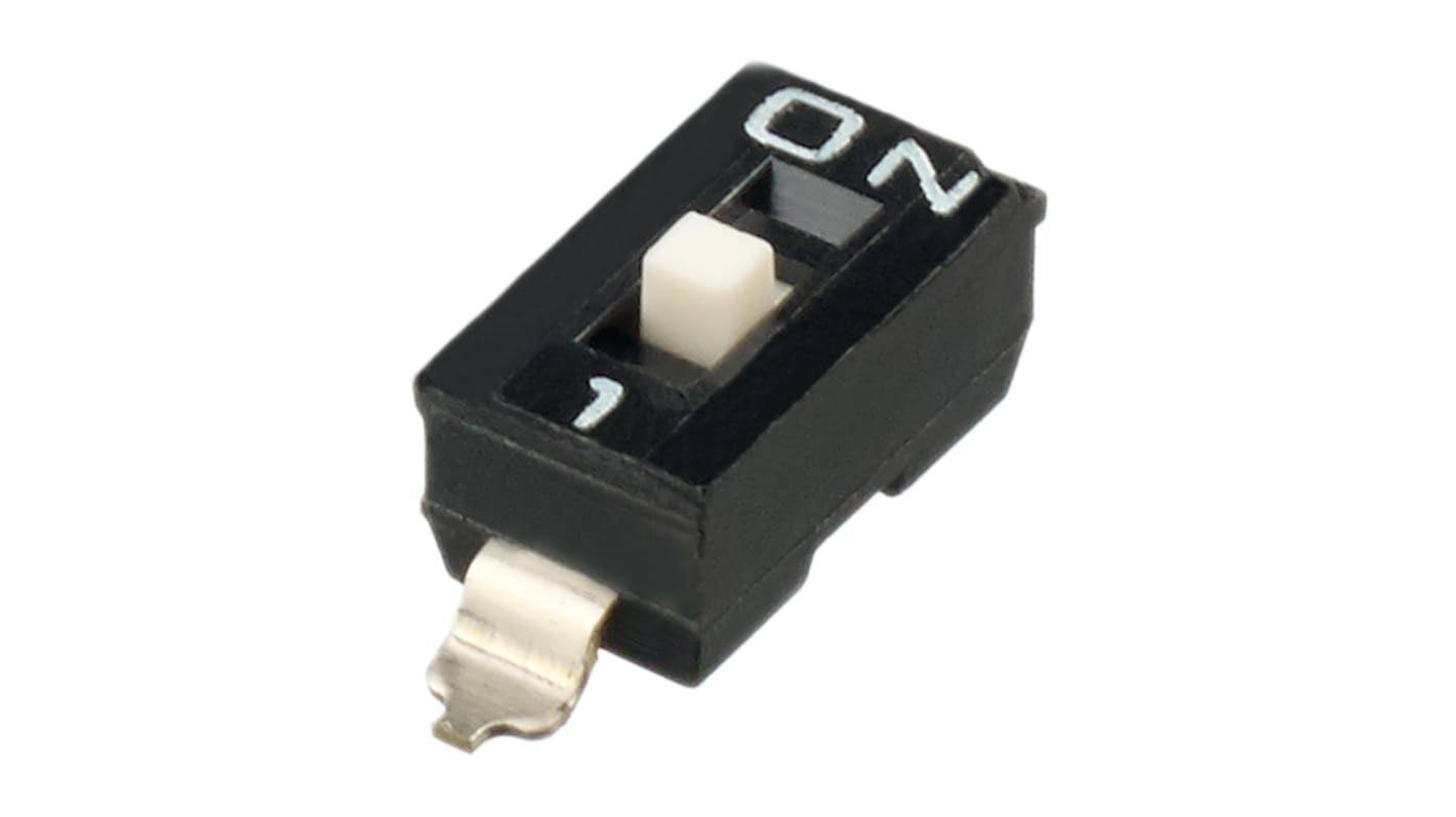IKD0103101 | Apem 1 Way Surface Mount DIP Switch SPST, Raised Actuator Slide Actuator | RS
