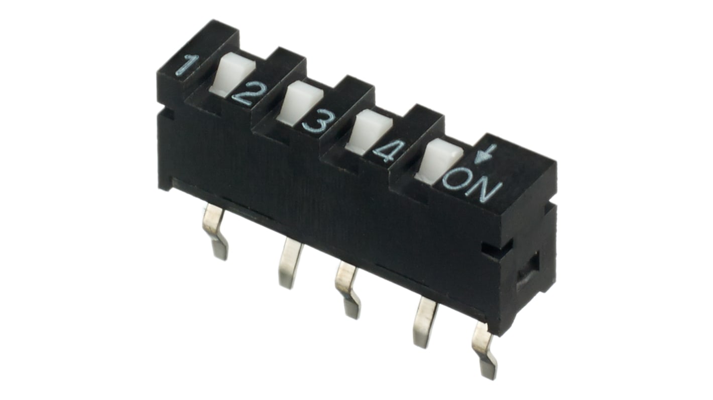 SIP-04TV | Apem SIPスイッチ, スライド, SPST | RS