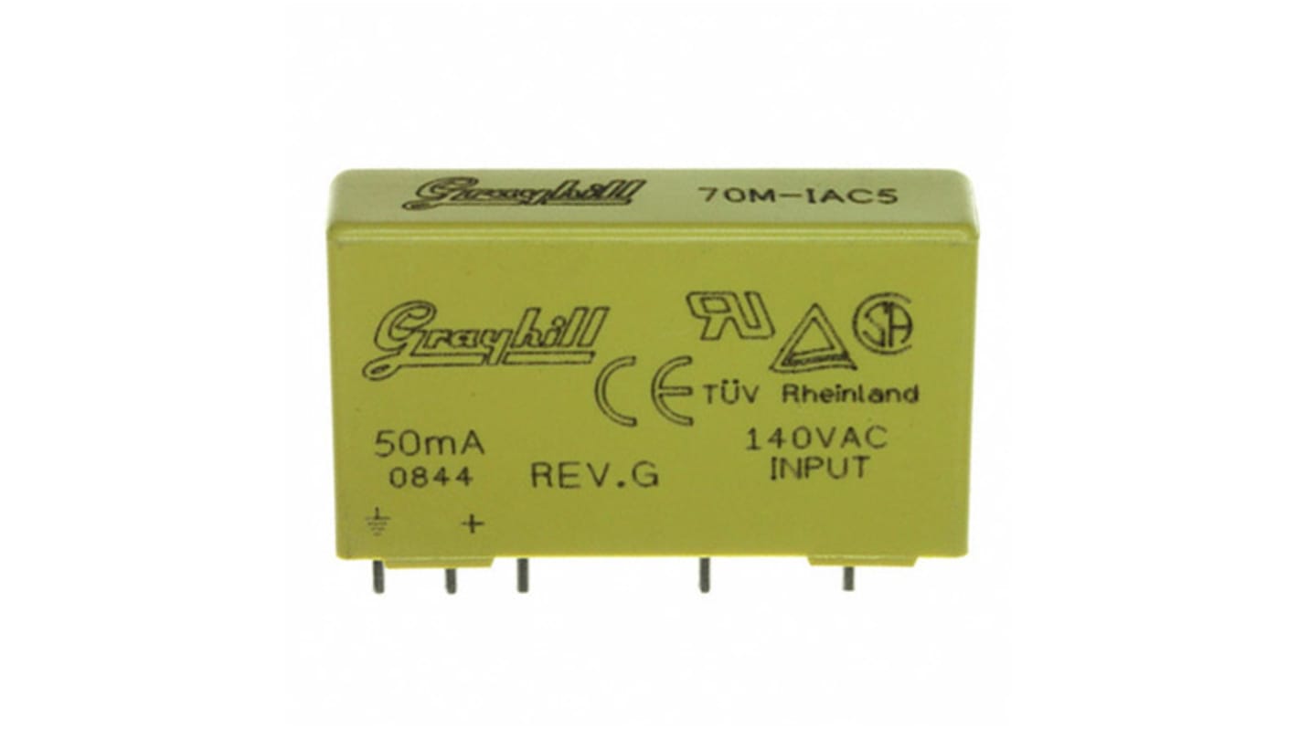 70M-IAC5 | Grayhill 70-IAC Series Interface Relay Module, PCB Mount ...
