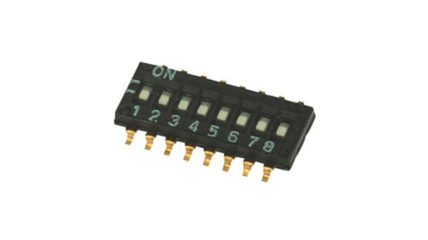 97C10ST | Grayhill 10 Way Surface Mount Slide Switch SPST | RS