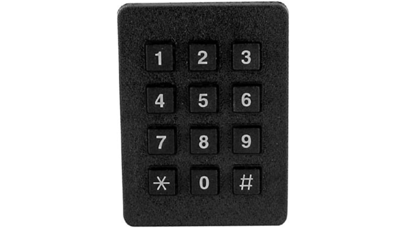 96AB2-152-RS | Grayhill 12 Key ABS, Cycolac FR15 Keypad | RS