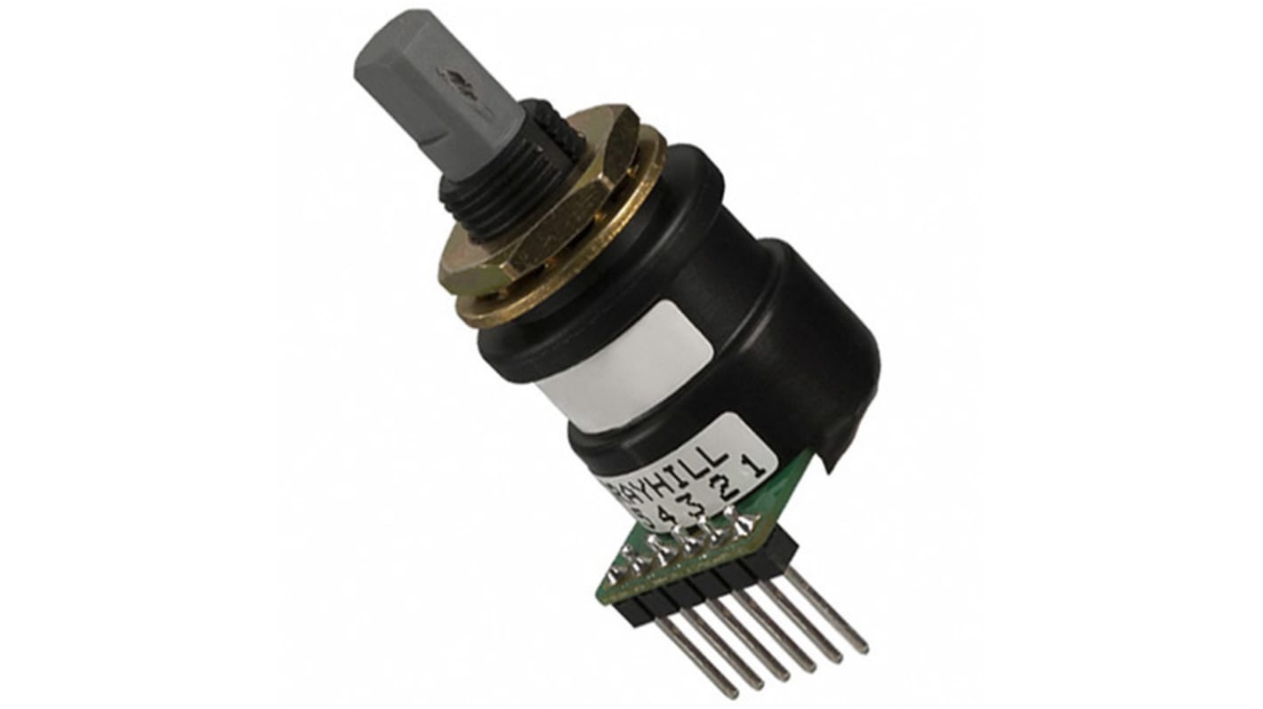 61C11-01-08-01 | Grayhill 5V dc Optical Encoder with a 6.35 mm Flat ...