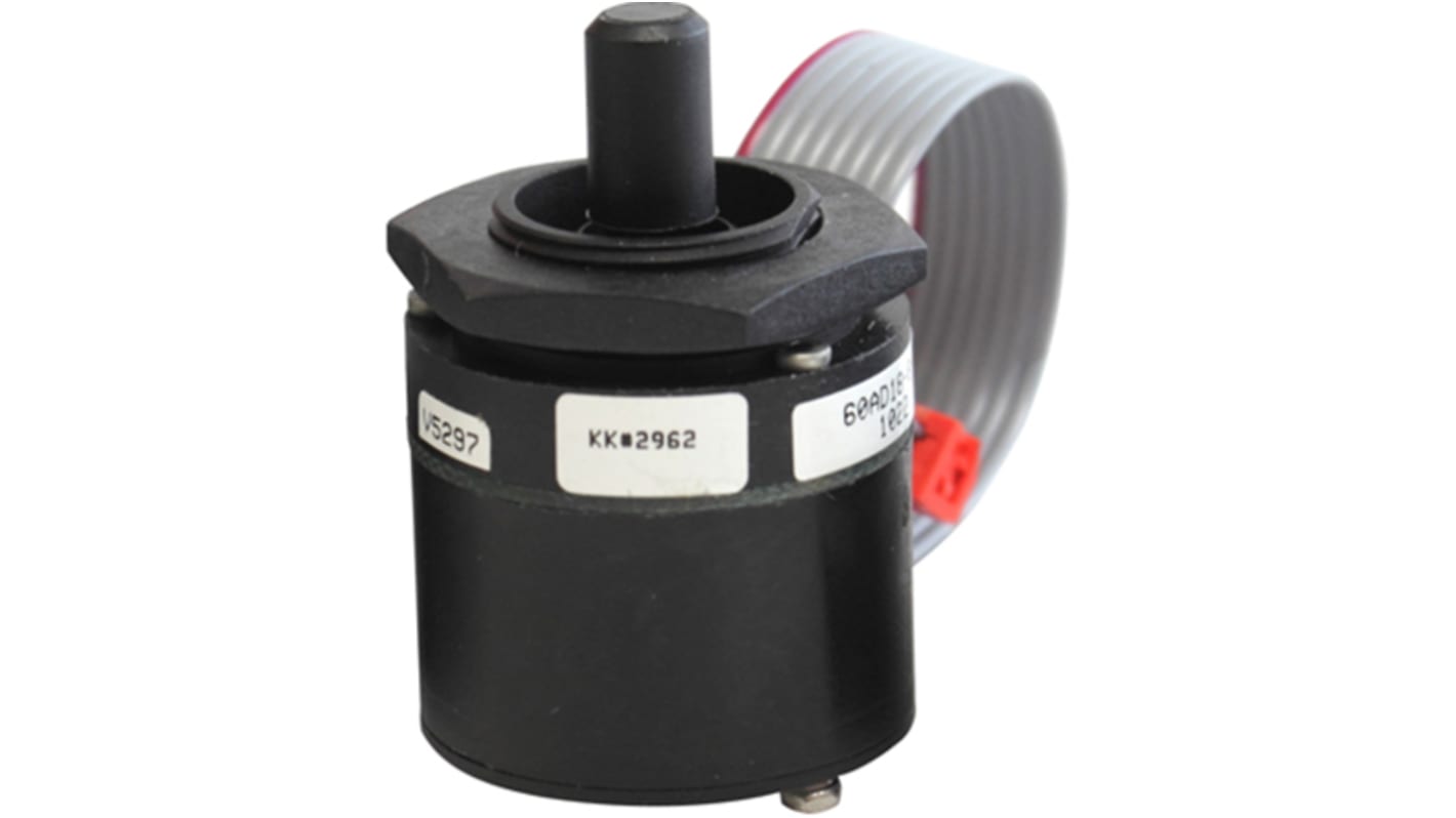 60AD18-8-M-060C | Grayhill 5V dc Optical Encoder with a 6.35 mm Flat ...