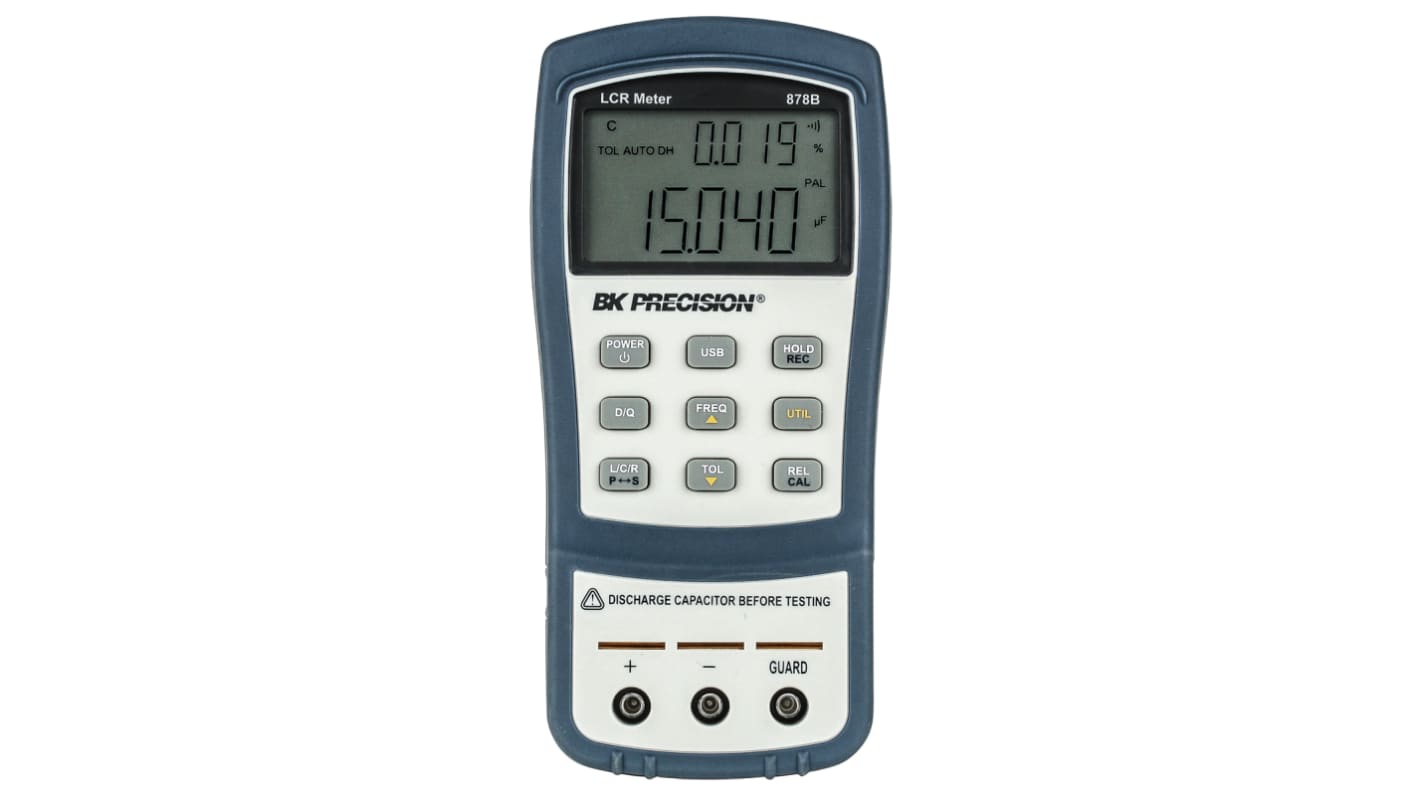 BK Precision BK878B Handheld LCR Meter 20mF, 10 MΩ, 1000H | RS