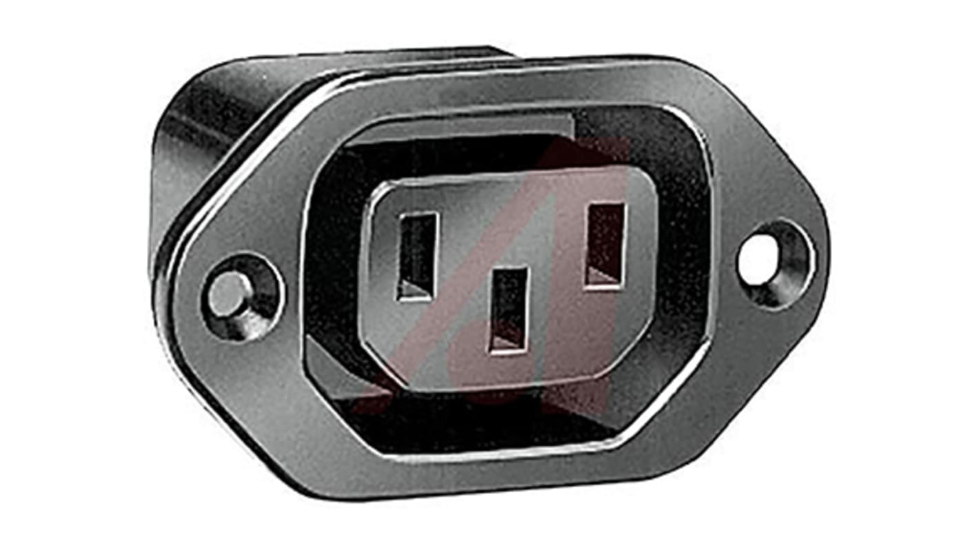EAC305 | Conector IEC Hembra Switchcraft, Montaje en Panel, 250 V, 15A ...