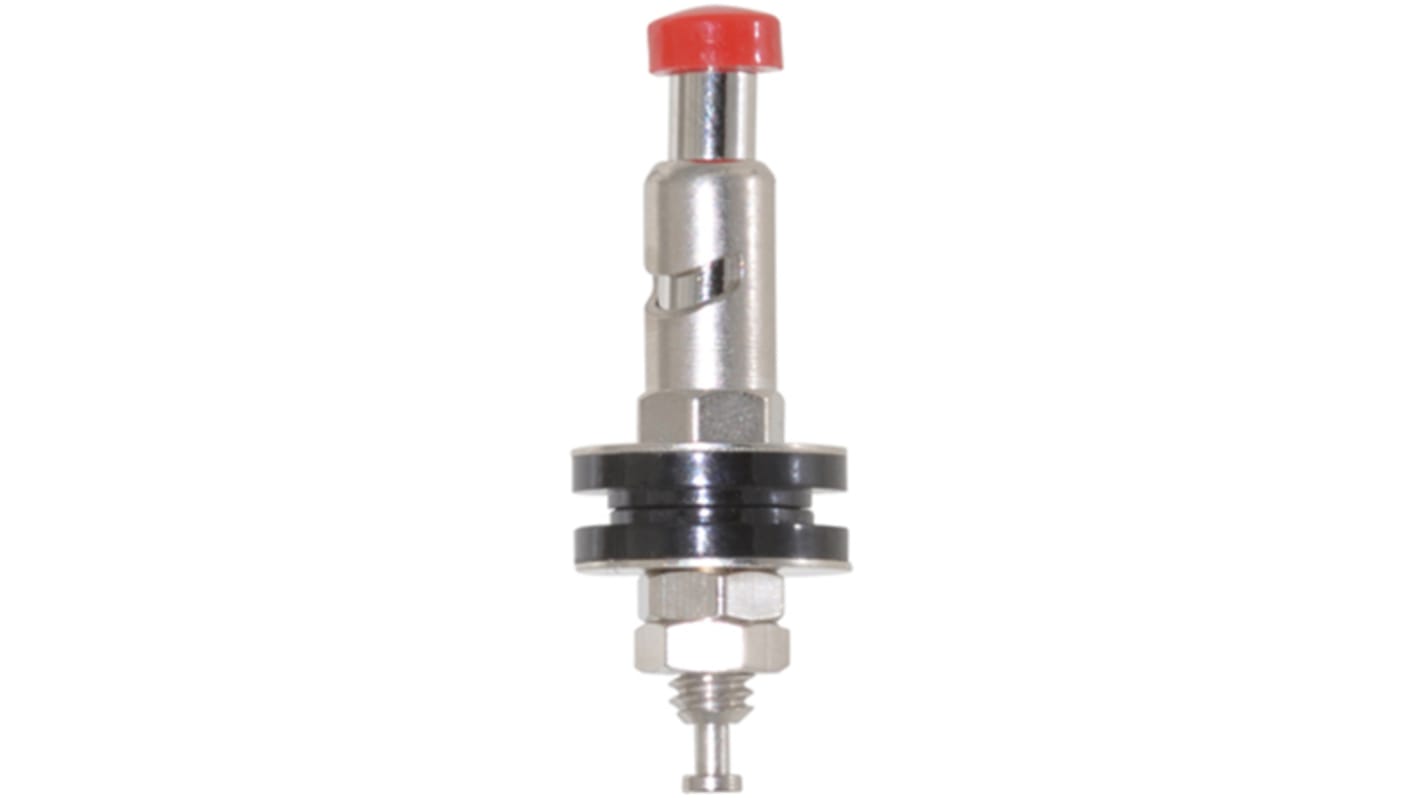 29-104 RED | Grayhill 20A, Red Binding Post With Brass Contacts and ...