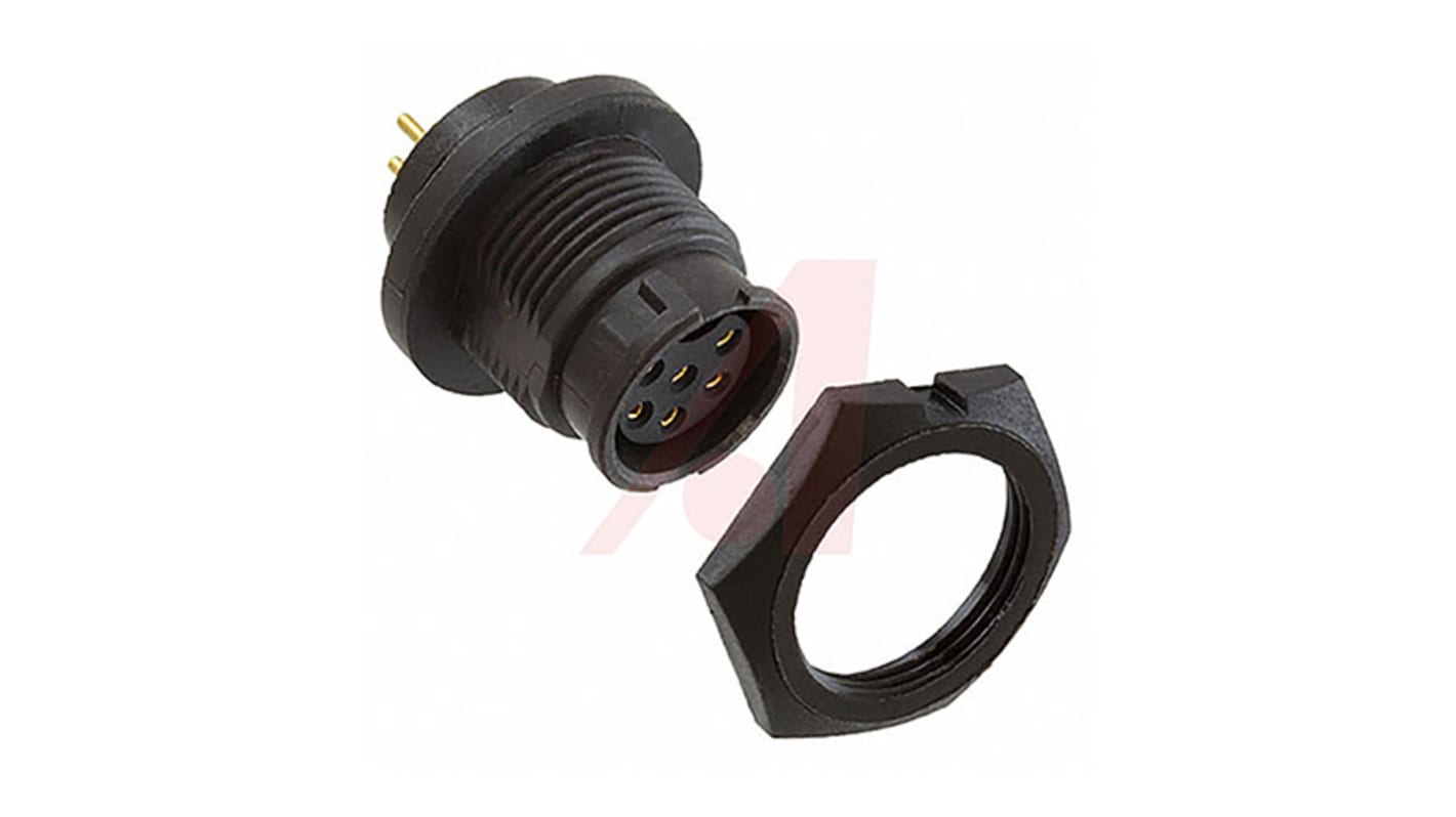 EN3P6FPX | Conector Switchcraft macho serie EN3 de 6 vías hembra ...